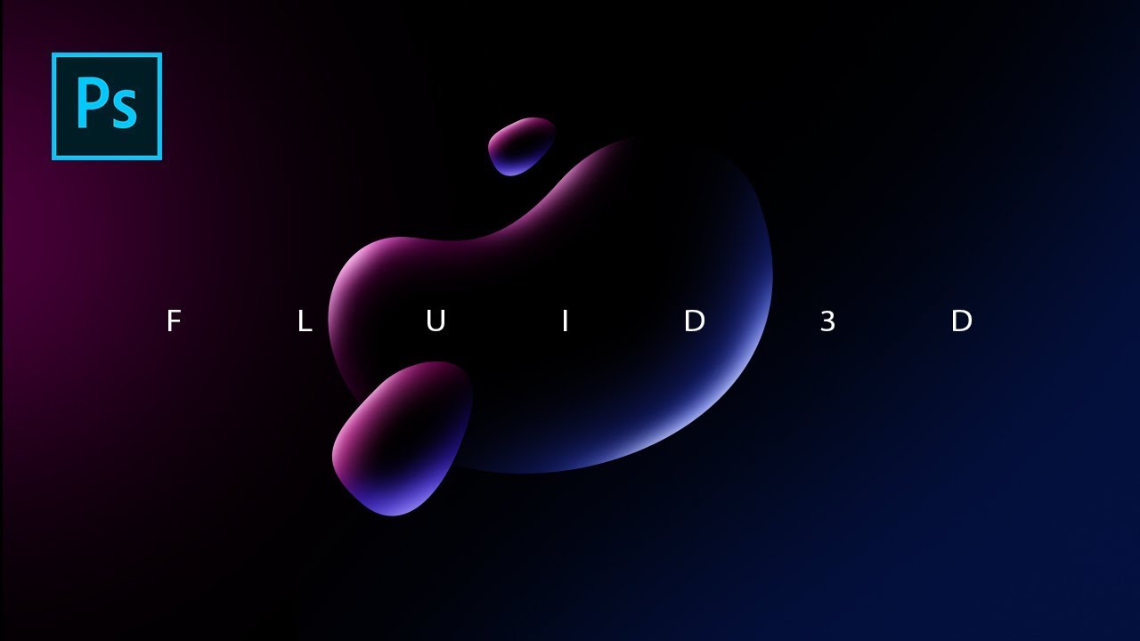 Cara Membuat Pink & Blue Fluid Gradient Effect - Photoshop Tutorial ...