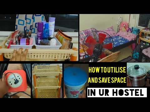 How to utilise small spaces in ur hostel 🧳🥰 - YouTube