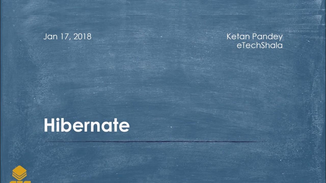 Hibernate ( Overview ) in 10 Minutes - YouTube