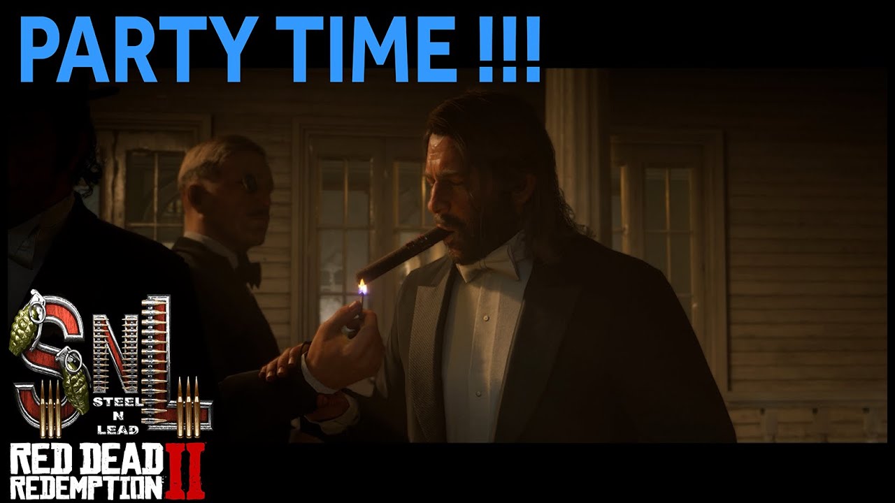 IT'S PARTY TIME !!!! RDR2 GamePlay - YouTube