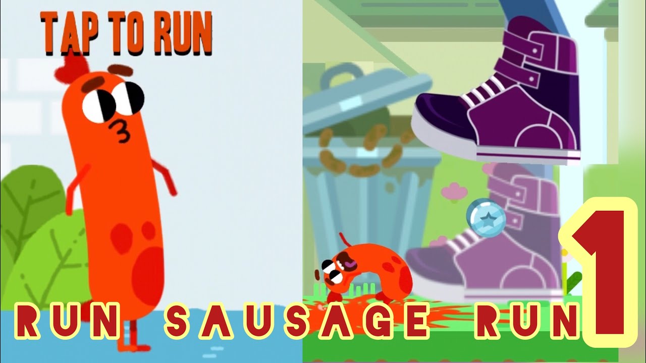 RUN SAUSAGE RUN GAMEPLAY PART 1 - YouTube