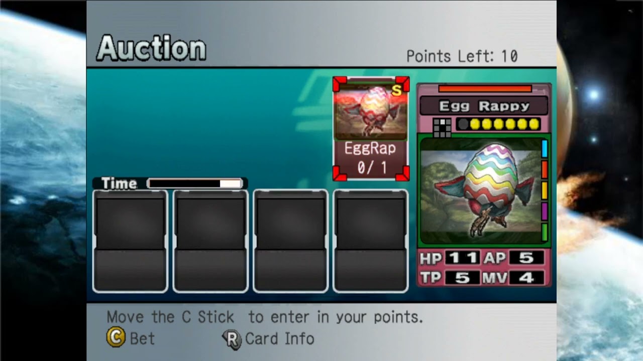 Phantasy Star Online Episode III C.A.R.D Revolution: Card Auction - YouTube