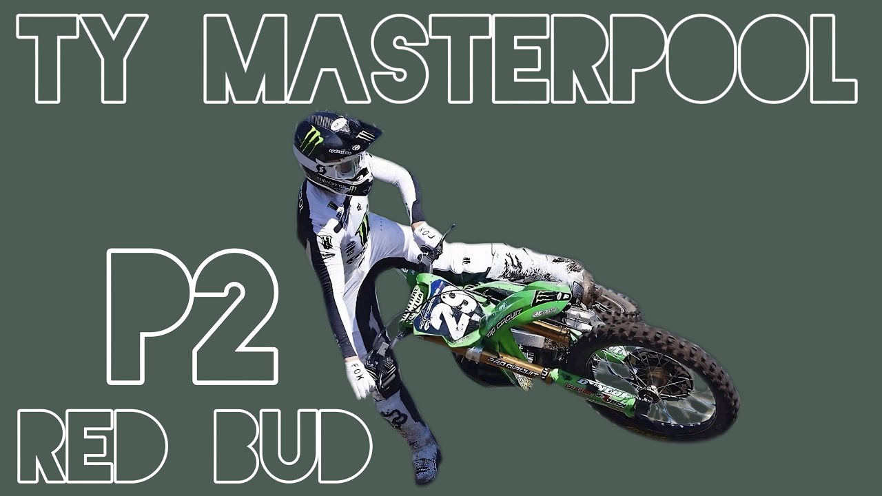 Ty Masterpool battles Haiden Deegan to the finish at Red Bud - YouTube
