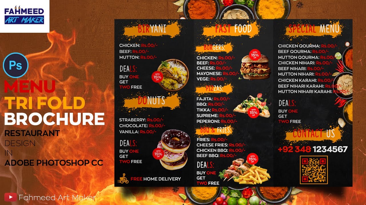 Restaurant Menu Design In Adobe Photoshop CC YouTube restaurant-menu-design-in-adobe-photoshop-cc-youtube