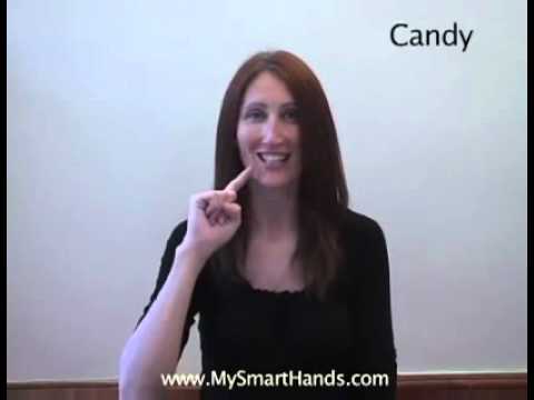 candy ASL sign for candy YouTube - YouTube