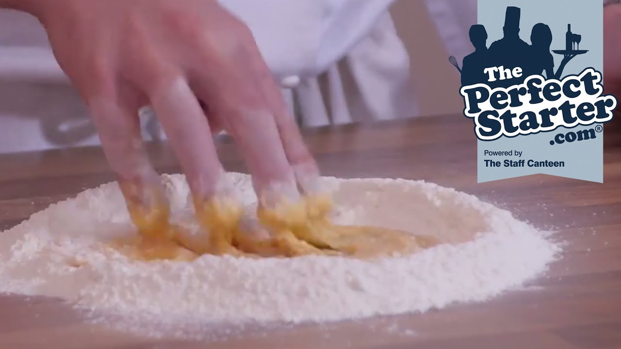 How to make a basic pasta dough - YouTube