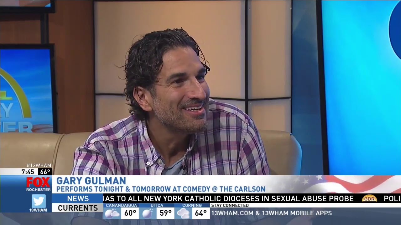 Comedian Gary Gulman on Good Day Rochester Part 1 - YouTube