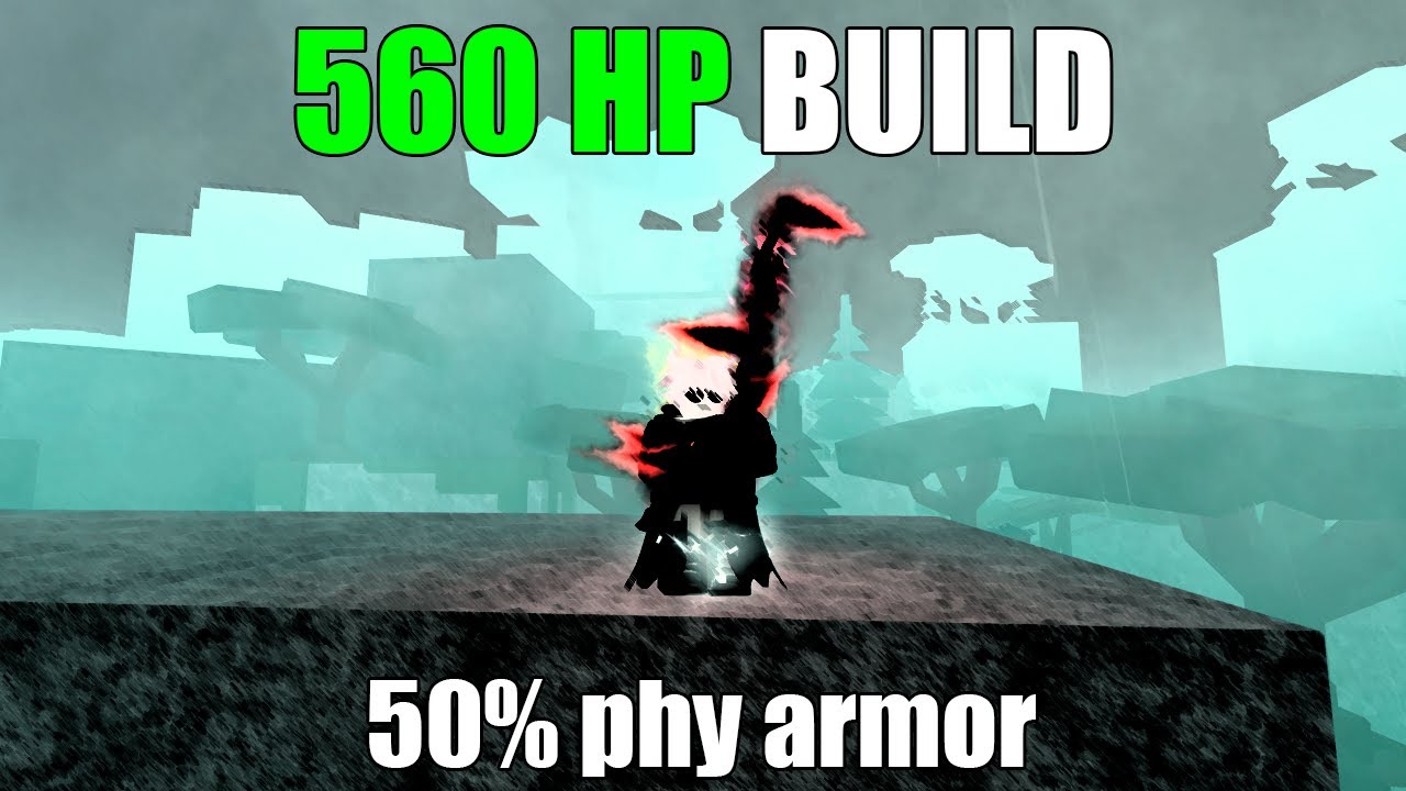 560 HP Build + 50% PHY ARMOR Attunementless | Deepwoken - YouTube