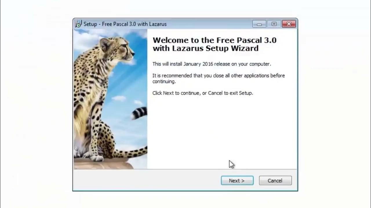 Tutorial setup Free Pascal and Lazarus on your computer - YouTube