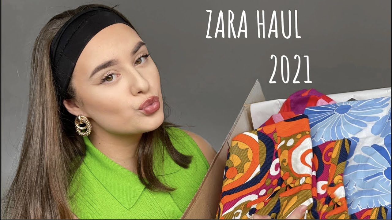 ZARA TRY ON HAUL | MAY 2021 | SPRING/SUMMER WARDROBE 🌸 | NADIA MOS ...