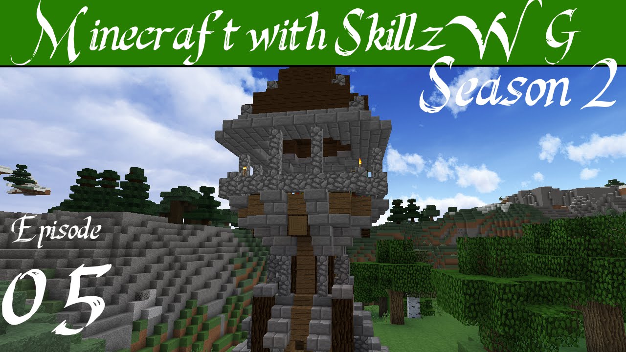 Enchantment Tower Room - Minecraft 1.8 Vanilla Let's Play with SkillzWG ...