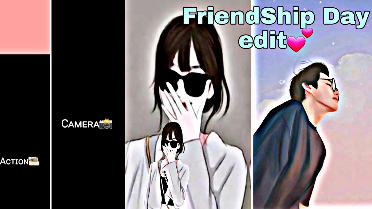 Three Best Friend edit//Friendship Day Special Video editing in Capcut ...