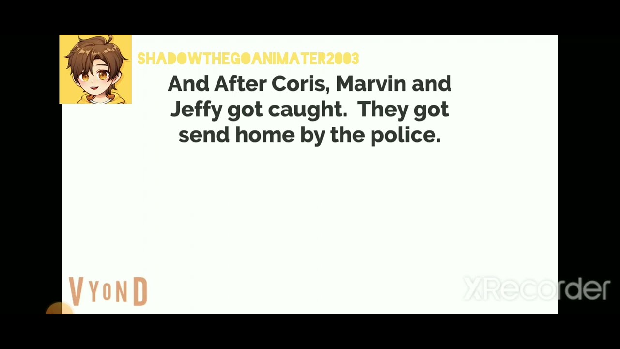 coris marvin & jeffy burns the school's hallway/grounded - YouTube