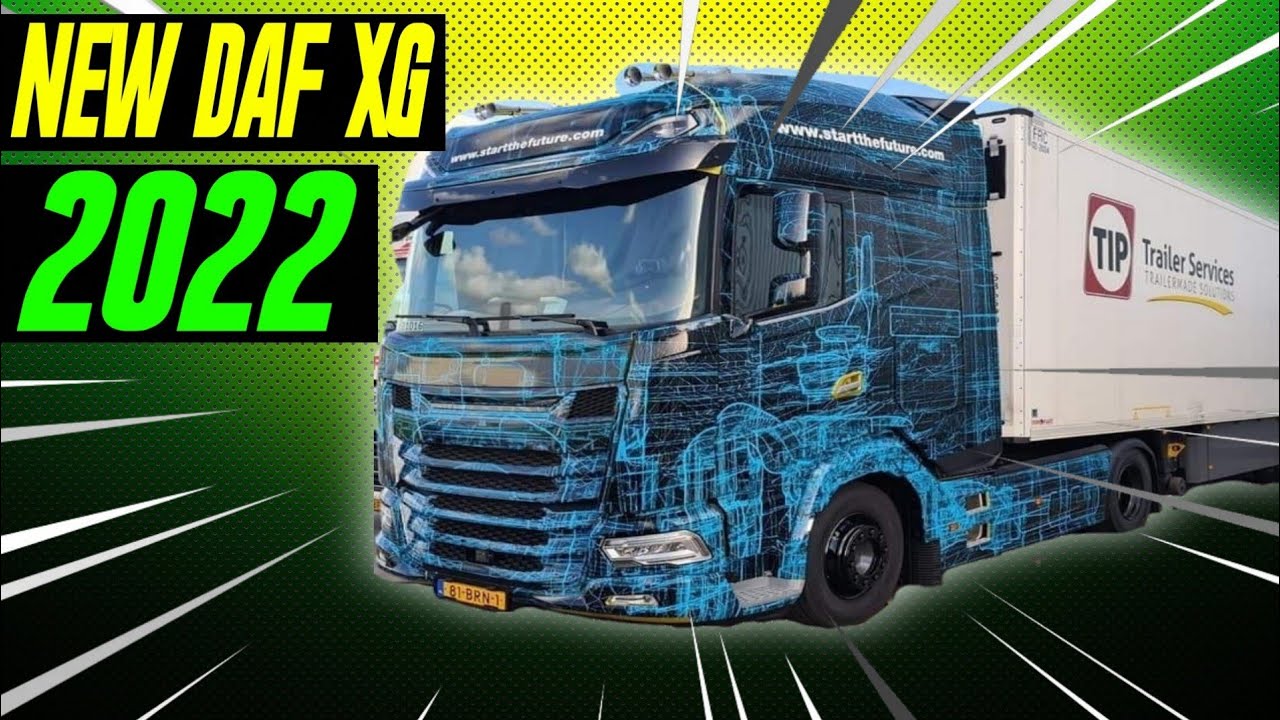 Novo DAF XF 2022 JA RODANDO NA EUROPA (IMAGENS EXCLUSIVAS) - YouTube