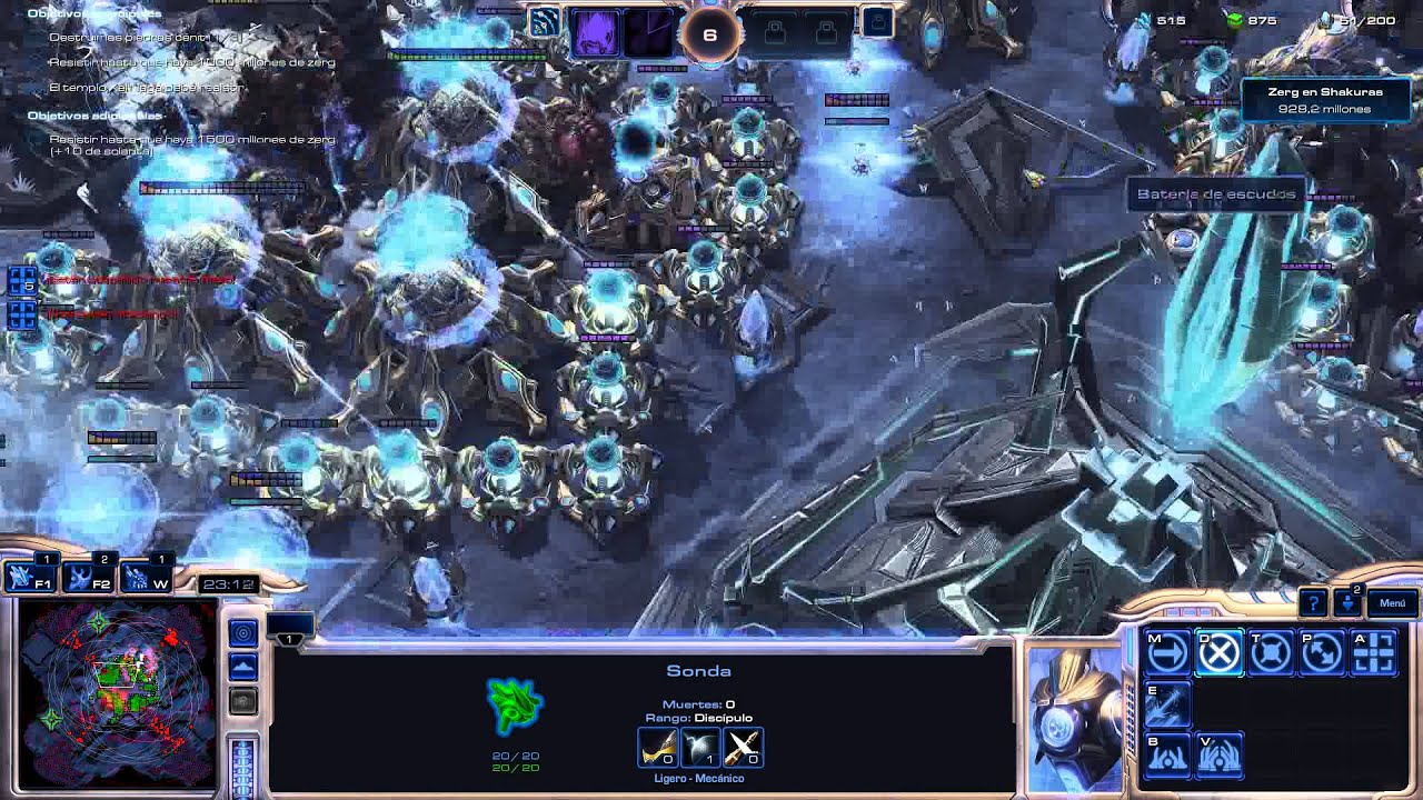 Starcraft II LoTV - Logro Maestría "La Forja de la Voluntad" - YouTube