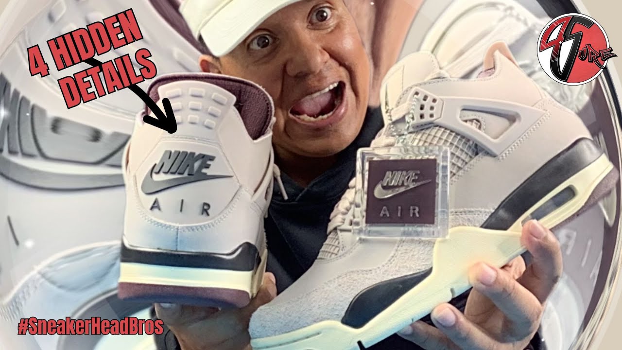 4 Hidden Details on the Air #Jordan 4 AMA WYWS/ #Sneakerhead #Sneakers ...