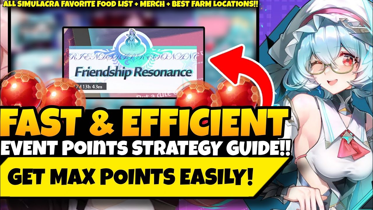 NEW GLOBAL EVENT!! All Simulacra Food + Merch Lists + Material Farm ...