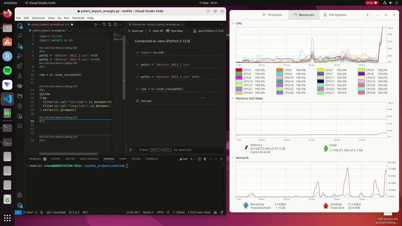 Polars scan csv - YouTube