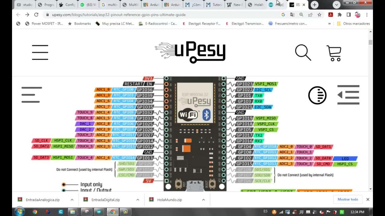 Programando y Simulando la ESP32 con Wokwi(Parte4) Salida Analogica o PWM - YouTube