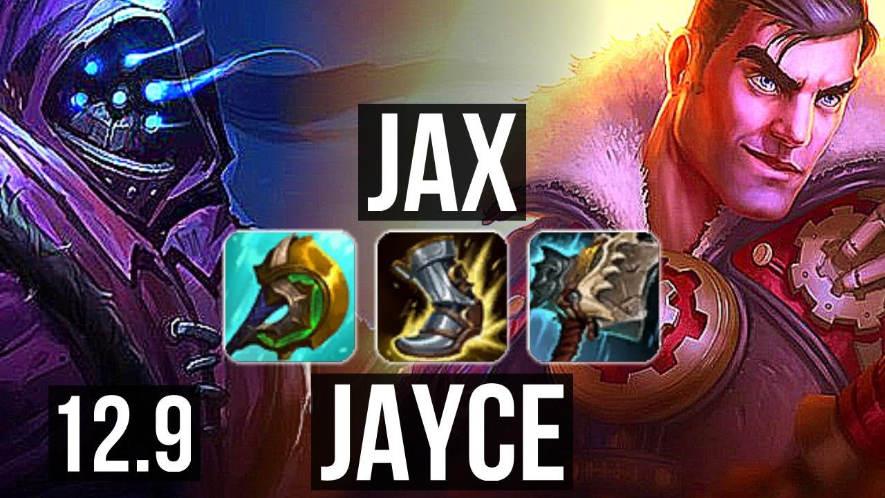 JAX vs JAYCE (TOP) | Rank 1 Jax, 6 solo kills, 1.3M mastery, 500+ games ...