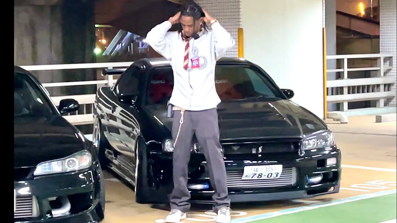 TRAVIS SCOTT WITH MY R34 IN JAPAN🎌 - YouTube