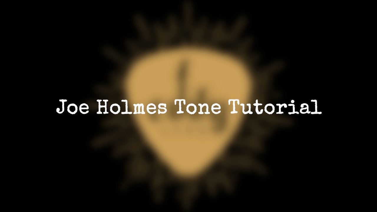 Joe Holmes Tone Tutorial - Eddy Lenz / Marshall Jose Mod - YouTube
