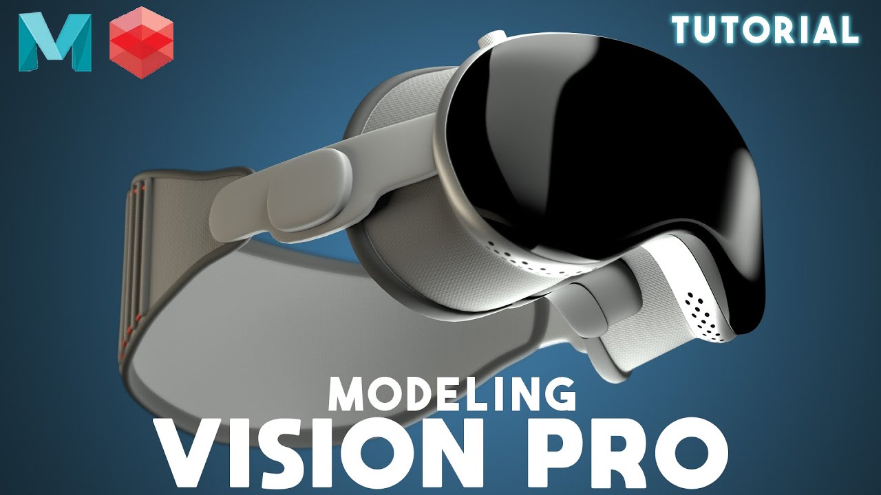 Apple Vision Pro 3D Modeling and Render - Tutorial - YouTube