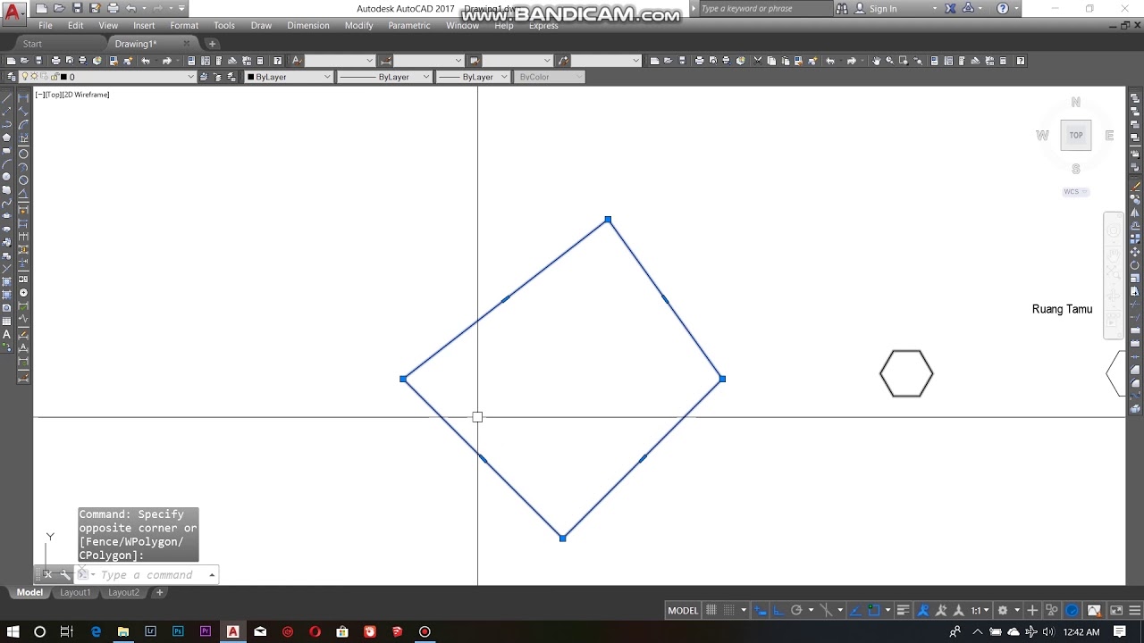 Pengenalan fungsi fungsi icon pada AutoCAD #part02 - YouTube