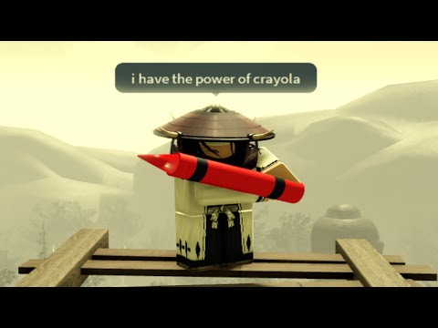 CONCUSSING CHILDREN WITH A CRAYON | Roblox ZO ぞ SAMURAI