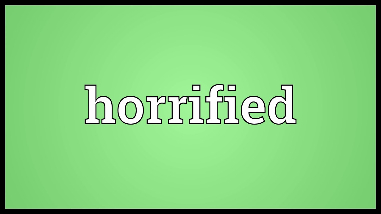 Horrified Meaning Wordogram YouTube horrified-meaning-wordogram-youtube