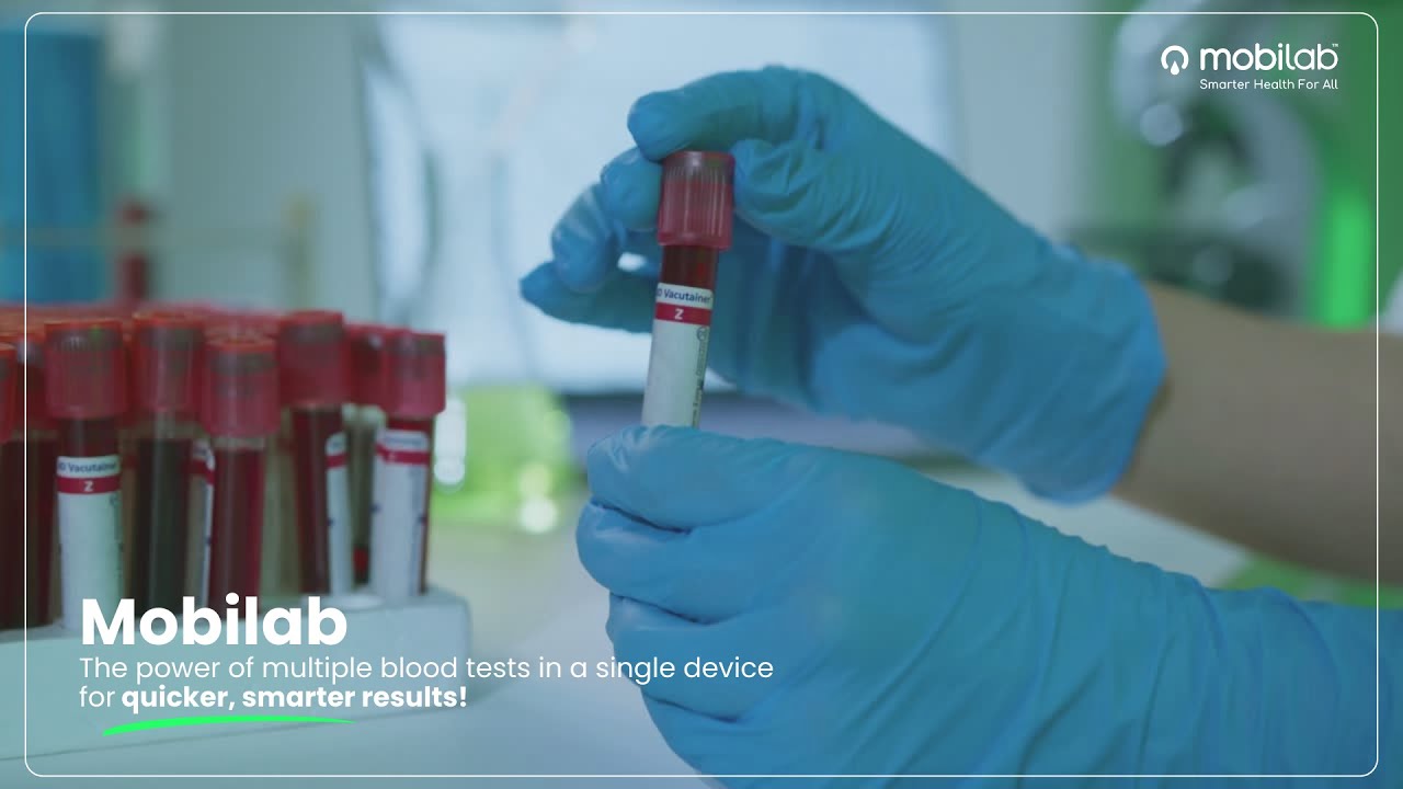 Mobilab: The Power of Multiple Blood Test in a single Device - YouTube