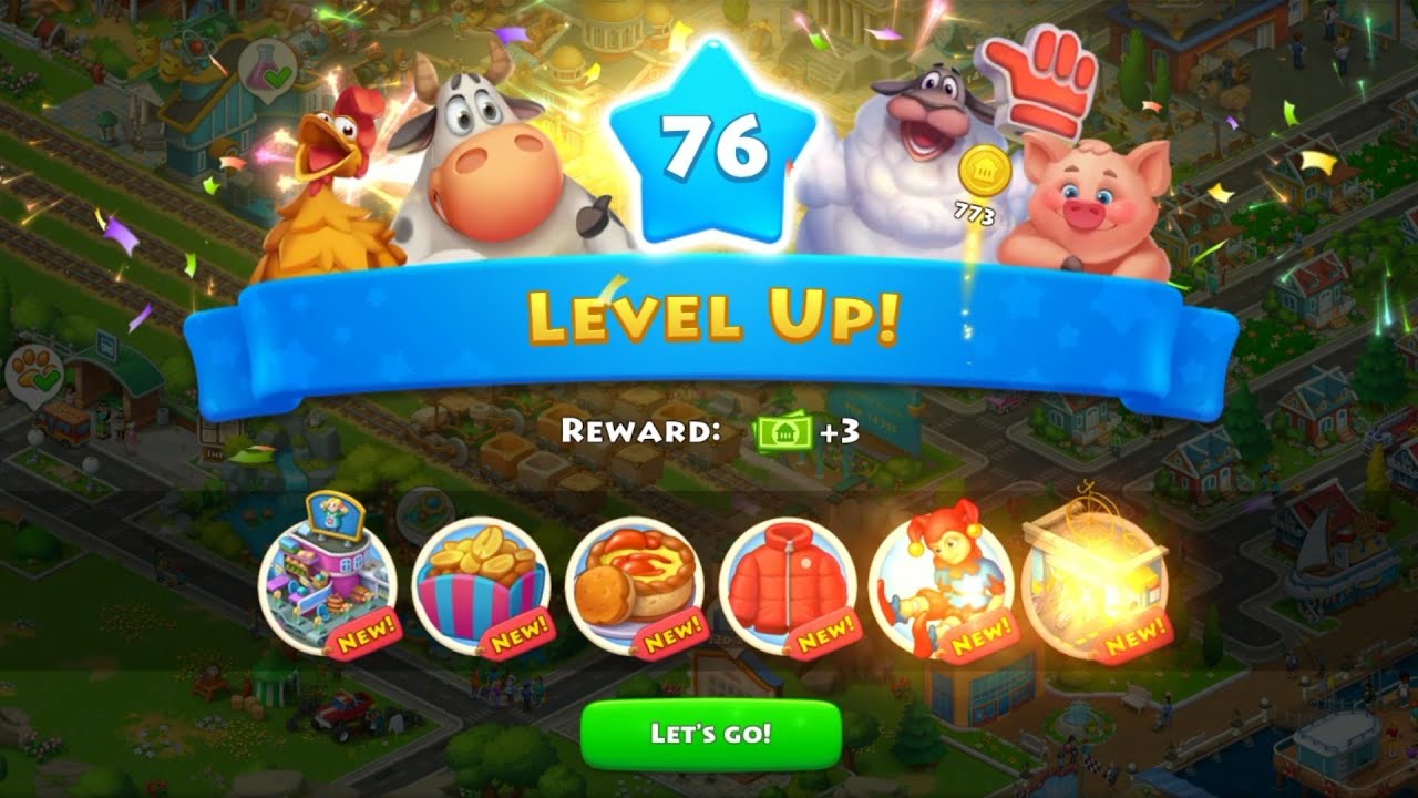 Township LEVEL 76 best design gameplay - YouTube