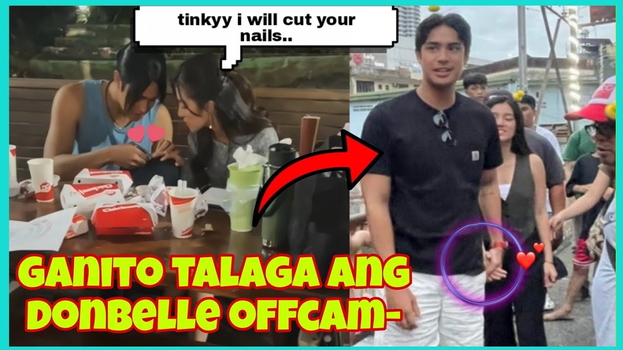 Grabe talaga ang tiwala ibinigay ni BELLE kay DONNY😍 tila mag asawa na ...