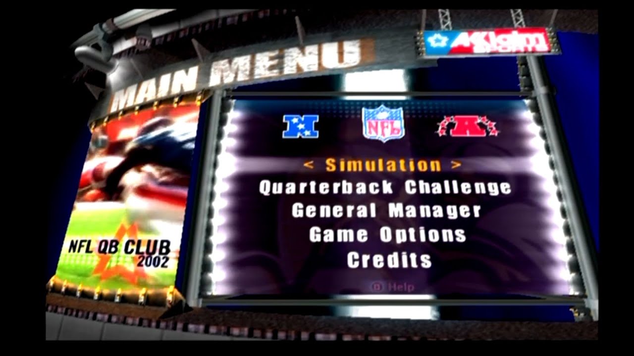 NFL QB Club 2002 / Gameplay PlayStation 2 (PS2) - YouTube