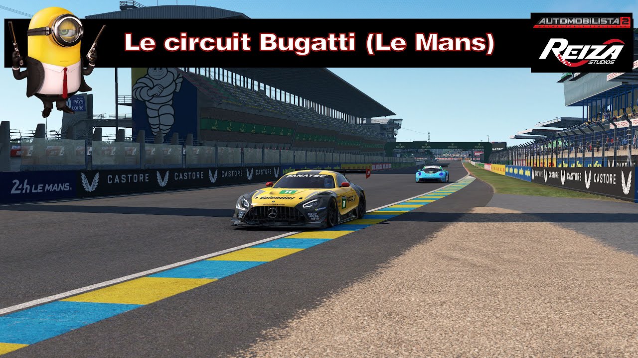 Automobilista 2 : Le circuit Bugatti Le Mans - YouTube