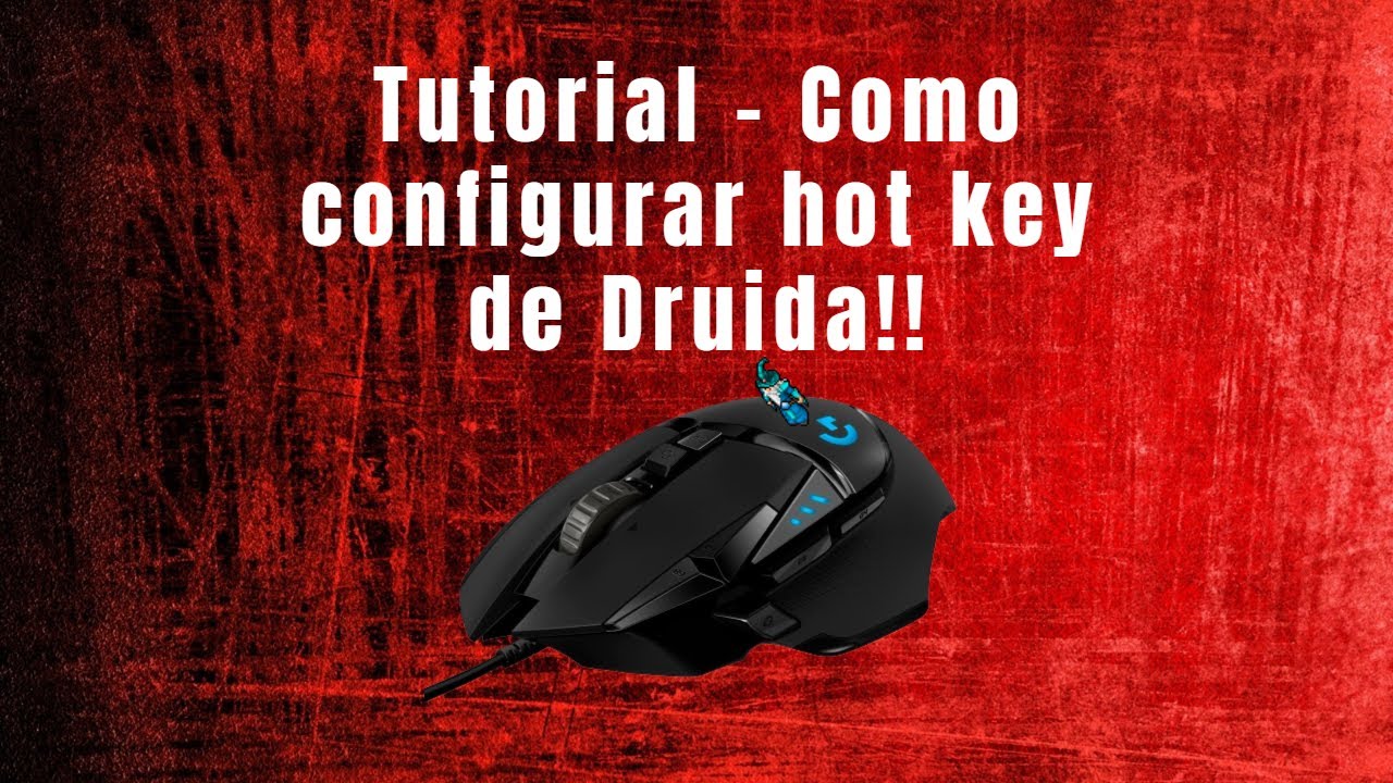 Tibia Tutorial - Como configurar hotkey de ED no mouse Logitech G502 e teclado! Fácil acesso a ...
