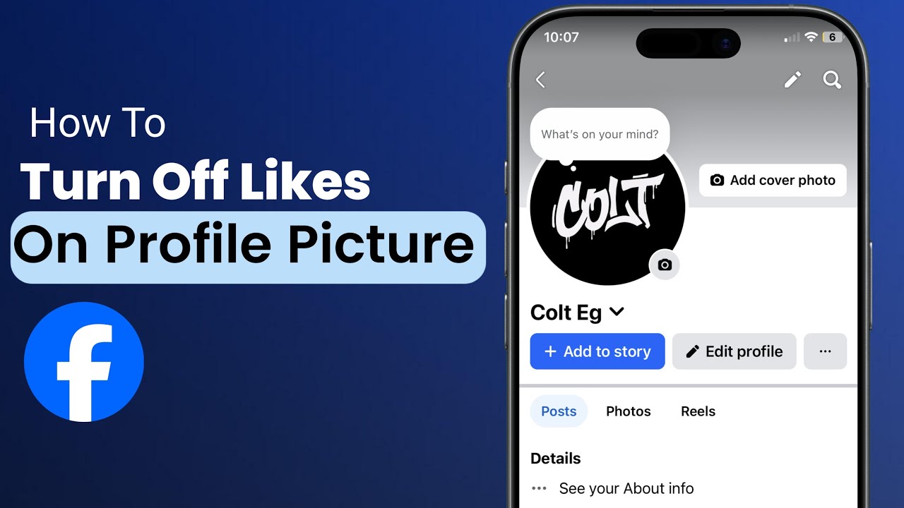 How To Turn Off Likes On Facebook Profile Picture (2025) - YouTube