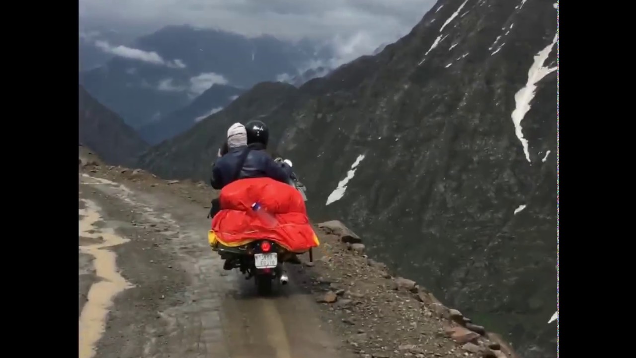 World's most dangerous road Sach Pass to Killar, Pangi Valley India ...
