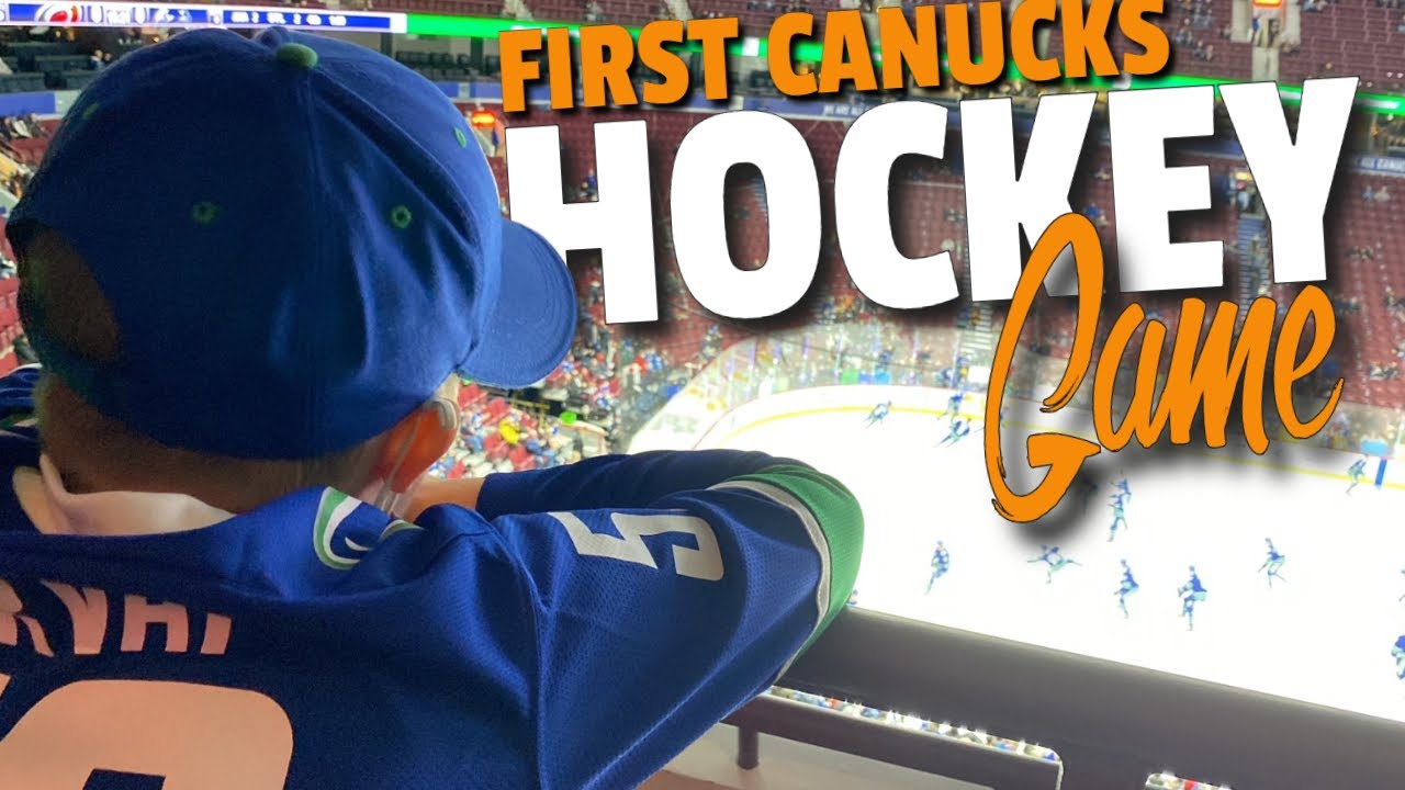 First Canucks Hockey Game Experience | Vancity Adventure - YouTube
