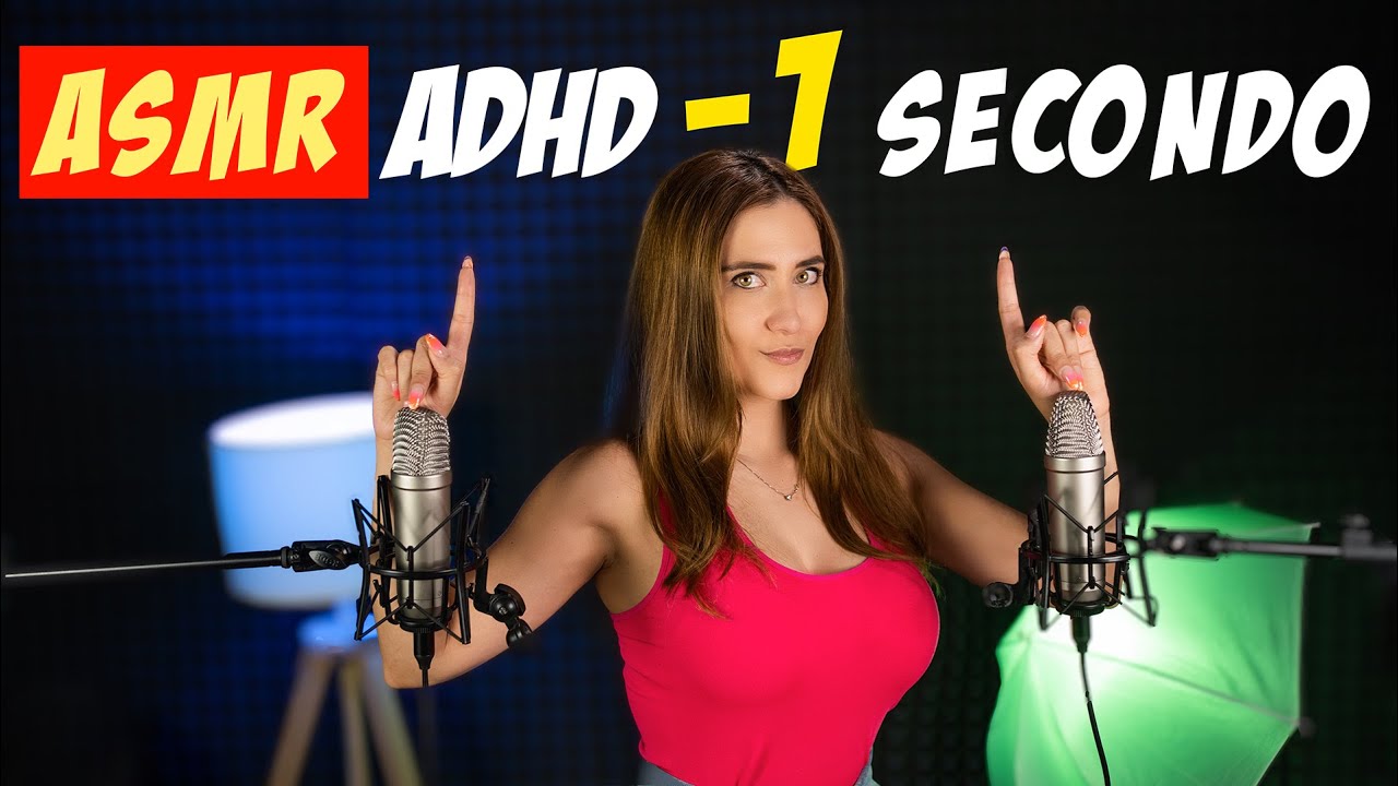 ASMR per chi soffre di deficit dell'attenzione o ADHD | Asmr Ita | Asmr with Sasha - YouTube