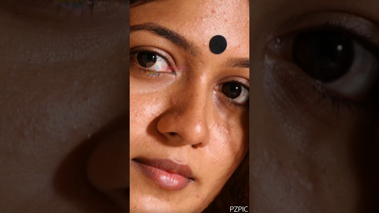 Meghana raj vertical close face - YouTube