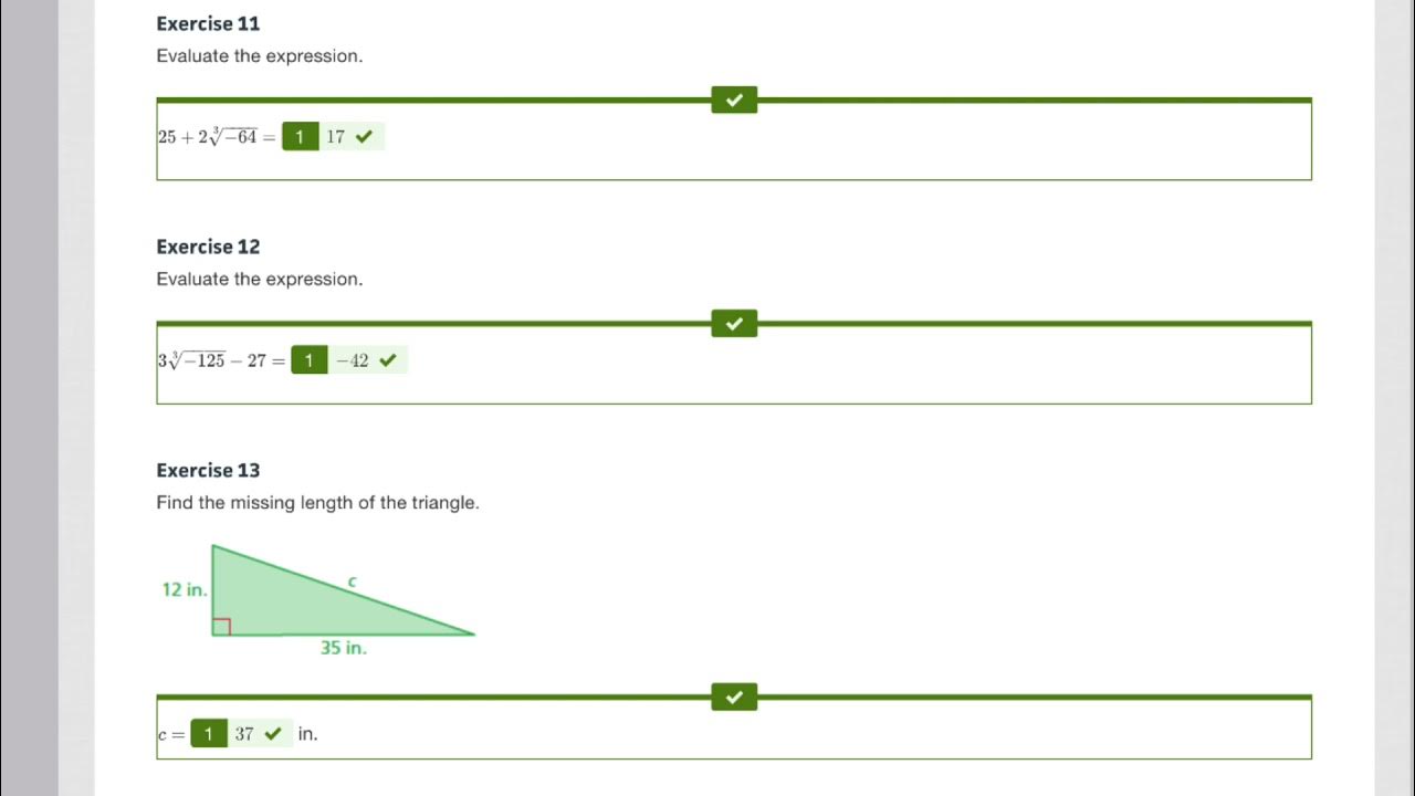 8th Grade Section 7 Review Exercises Big Ideas Math Homework Answers ...