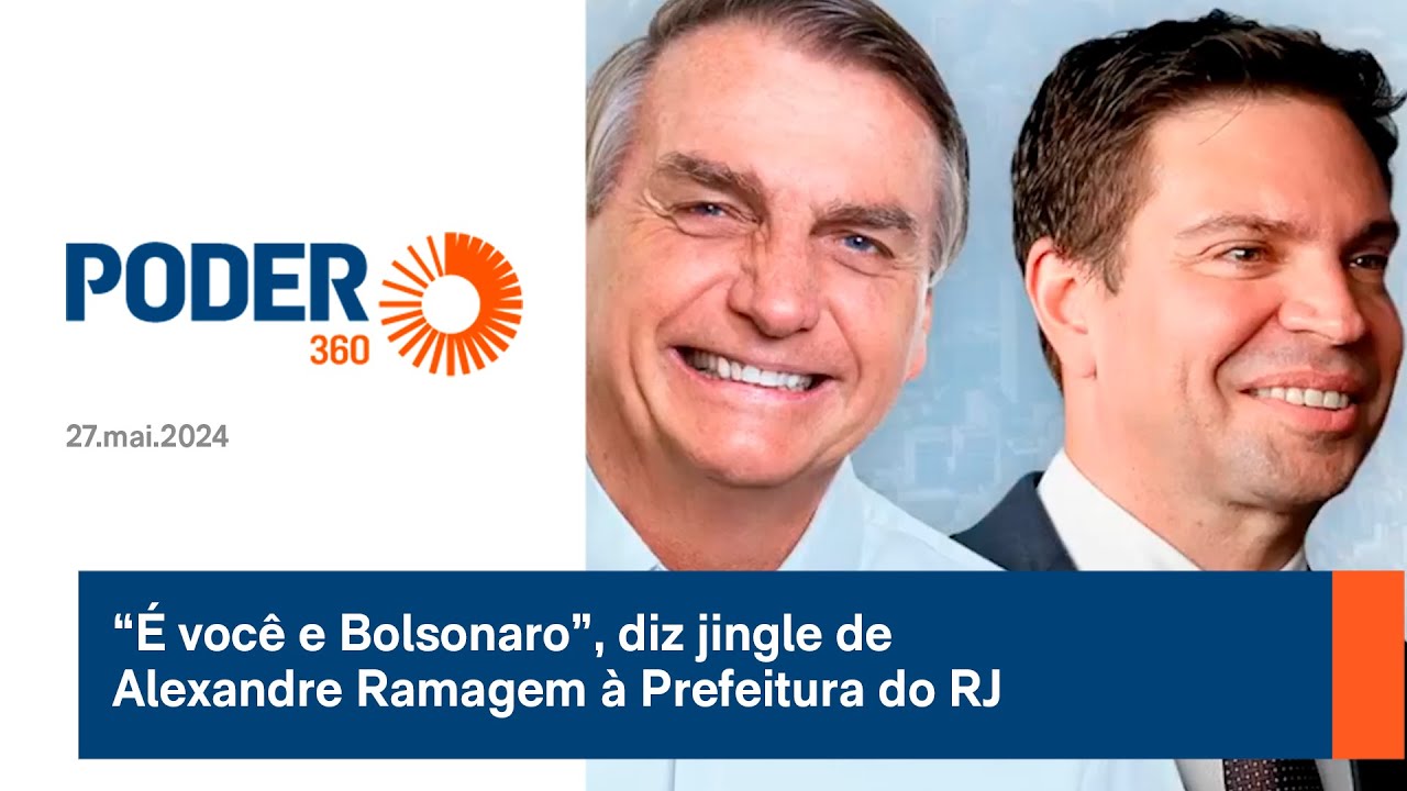 “É você e Bolsonaro”, diz jingle de Alexandre Ramagem à Prefeitura do ...