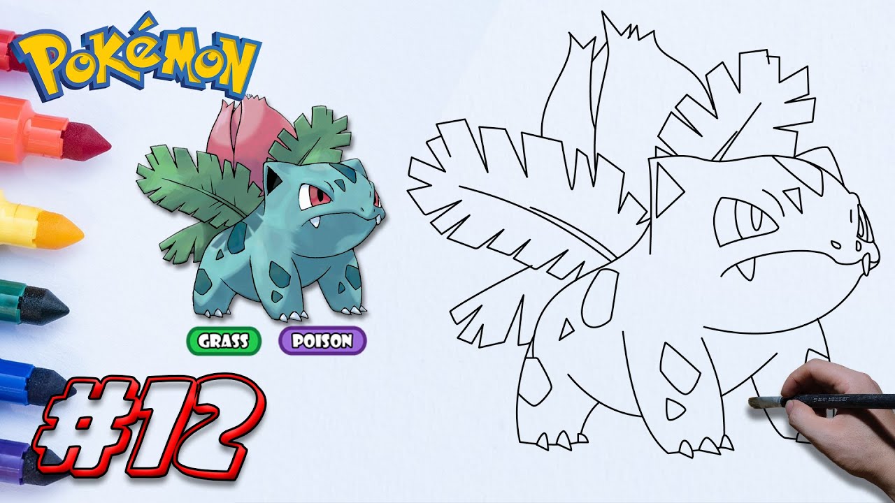 How To Draw Ivysaur | Pokemon - YouTube