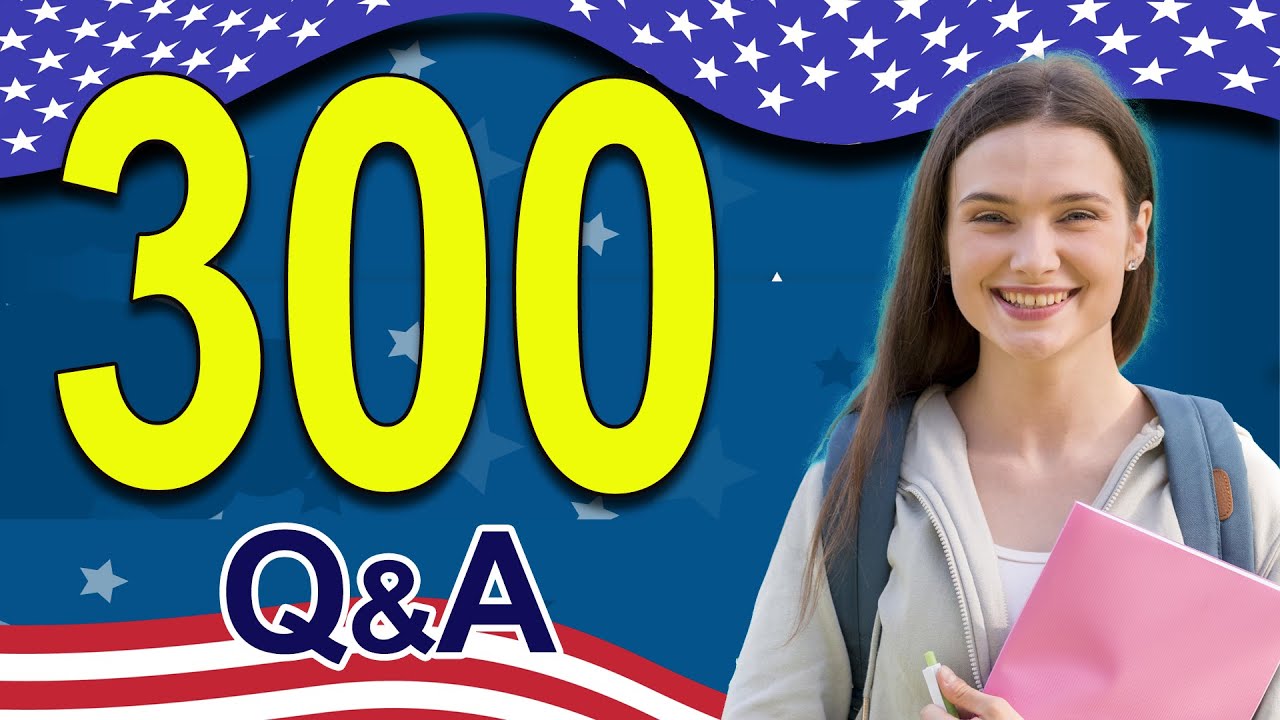 300 English Q&A Conversations English Conversation Practice - Listening ...
