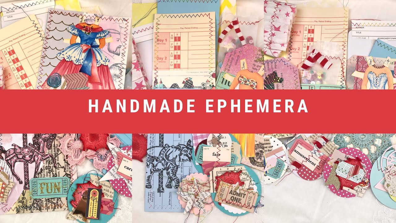 Ephemera Packs: Carnival/Circus/Fair Theme - YouTube