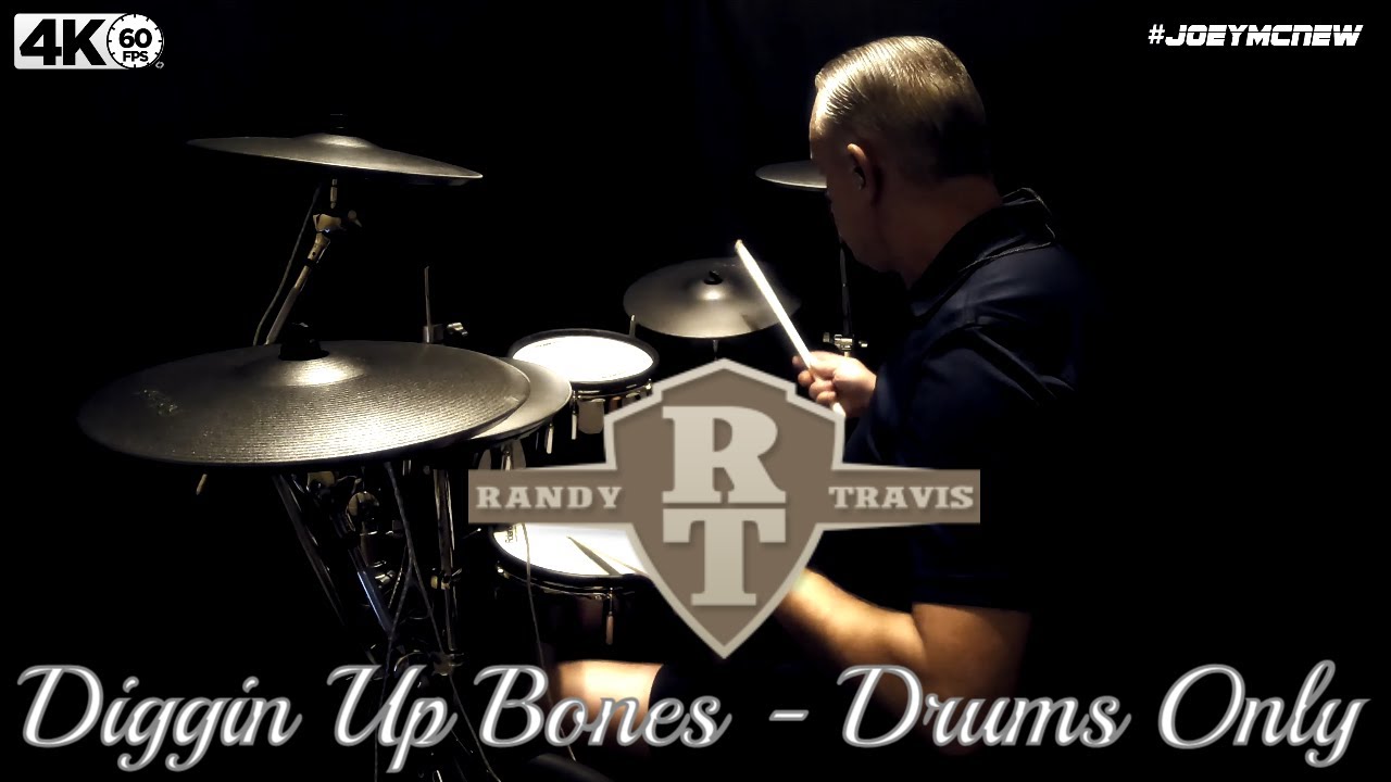 Randy Travis - Diggin Up Bones - Drums Only - YouTube