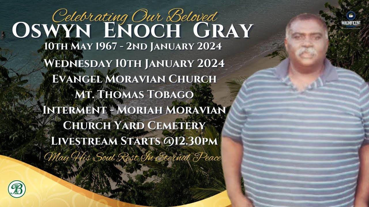 Oswyn Enoch Gray - The Celebration of a Legend - YouTube