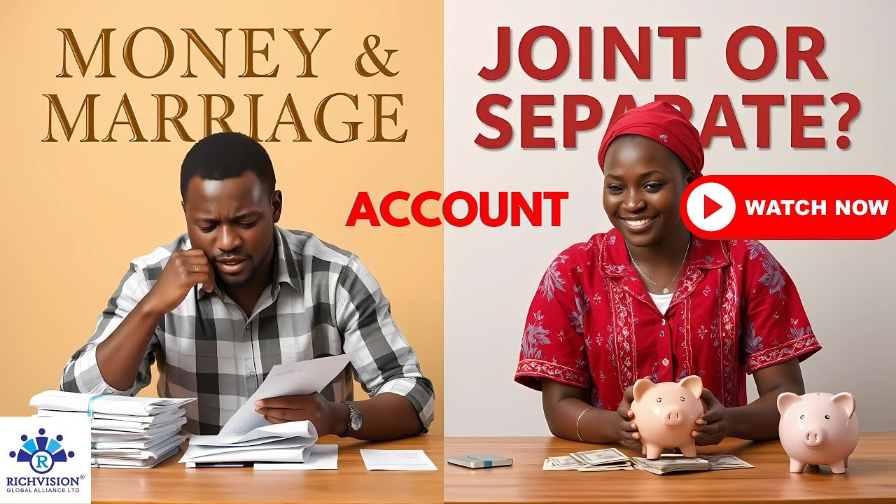 Marriage & Money: Joint Account or Separate Accounts? - YouTube