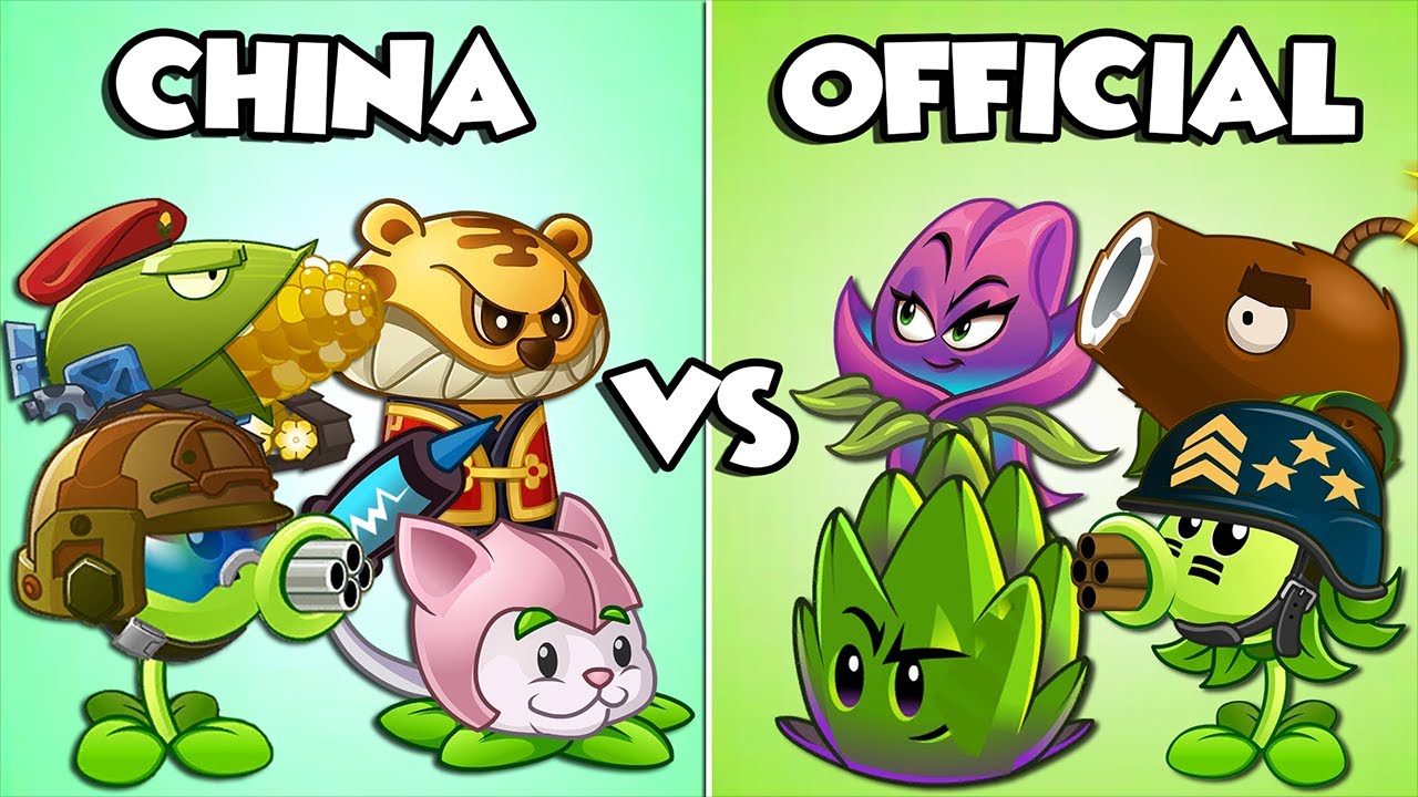 PvZ 2 Team Chinese Version Plants Power-Up! in Plants vs Zombies 2 ...